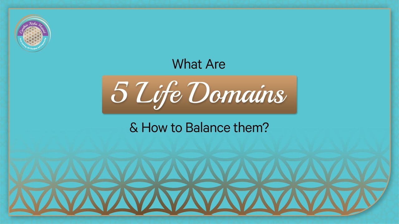 What are 5 life domains & how to balance them? - YouTube
