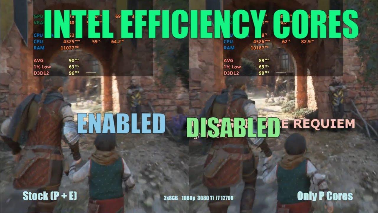 Do Intel's Efficiency Cores Really Improve Gaming performance ? - YouTube