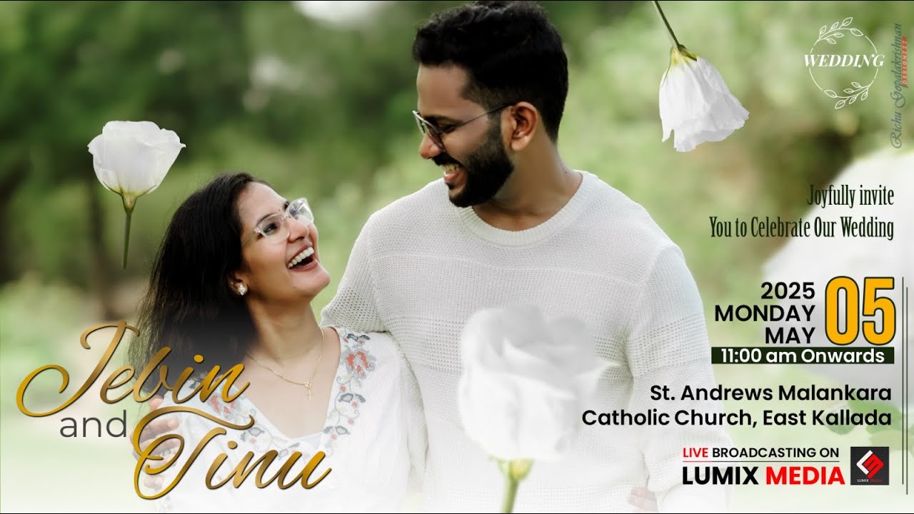WEDDING CEREMONY | JEBIN & TINU | LUMIX MEDIA LIVE - YouTube