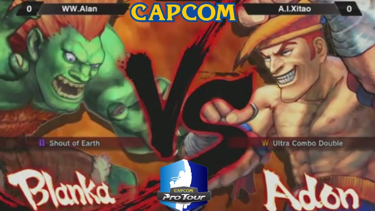USF4 - WW.Alan (Blanka) Vs AI Xitao(Adon) - CAPCOM Pro Tour 2014 ...