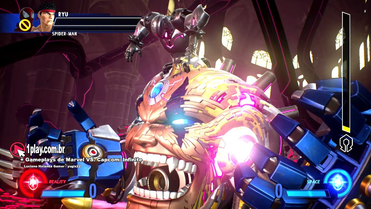 Marvel vs Capcom: Infinite! Ryu (Street Fighter) + Aranha (Spider-Man ...