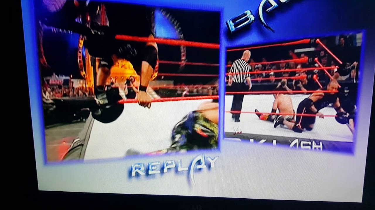 Tajiri Vs Coach: Brutal DropKick!!! (WWE BackLash 2004) - YouTube