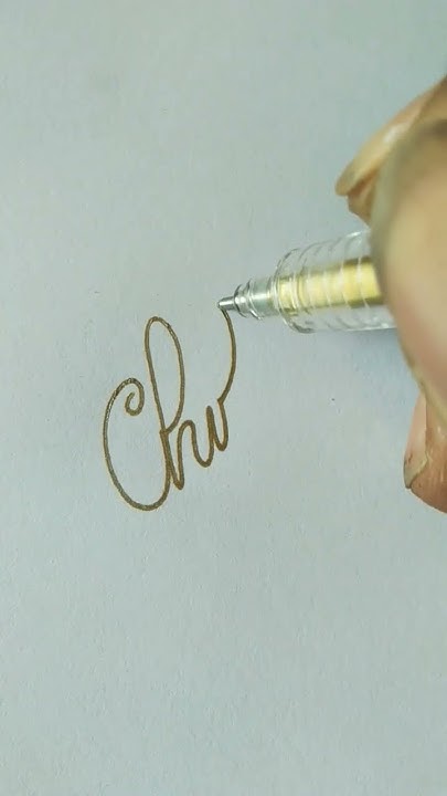 how to write easy beautiful calligraphy #master - YouTube
