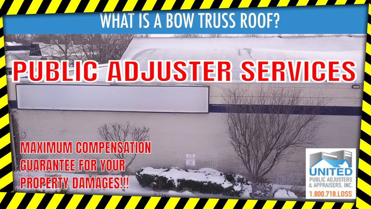 Public Adjuster Services- Bow Truss Roof Collapses - YouTube