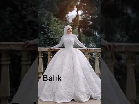 Burçlara göre gelinlikler😍😍(kapalı&açık)