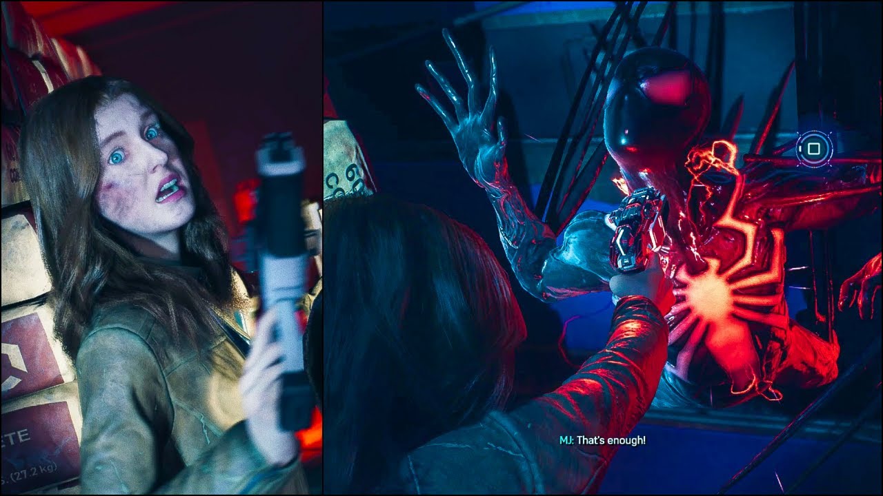 Mary Jane Run From Peter Chase Scene - Marvel's Spider-Man 2 Gameplay ...