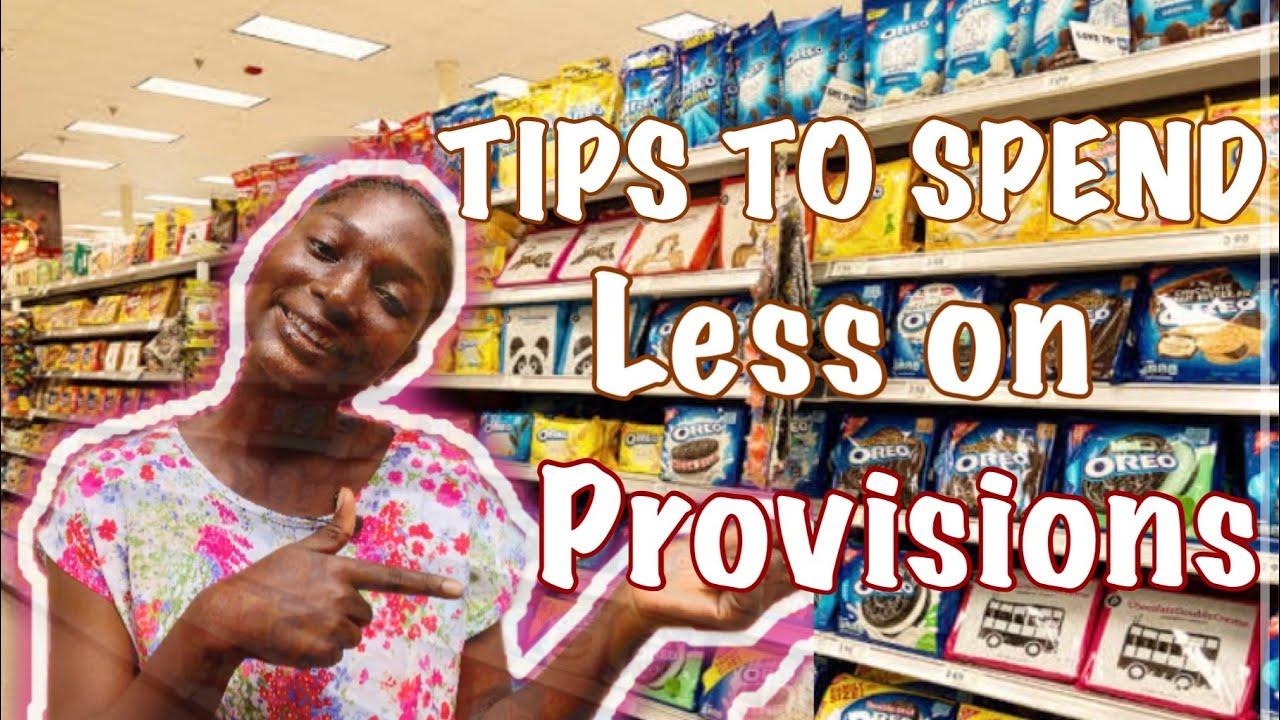 HOW TO SAVE MONEY WHEN SHOPPING FOR PROVISIONS/GROCERIES 🛒 || A few ...