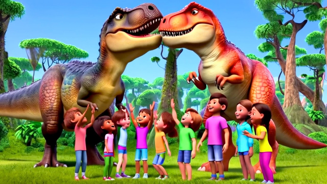 Dino Stomp | Nursery Rhymes Songs for Kids - YouTube