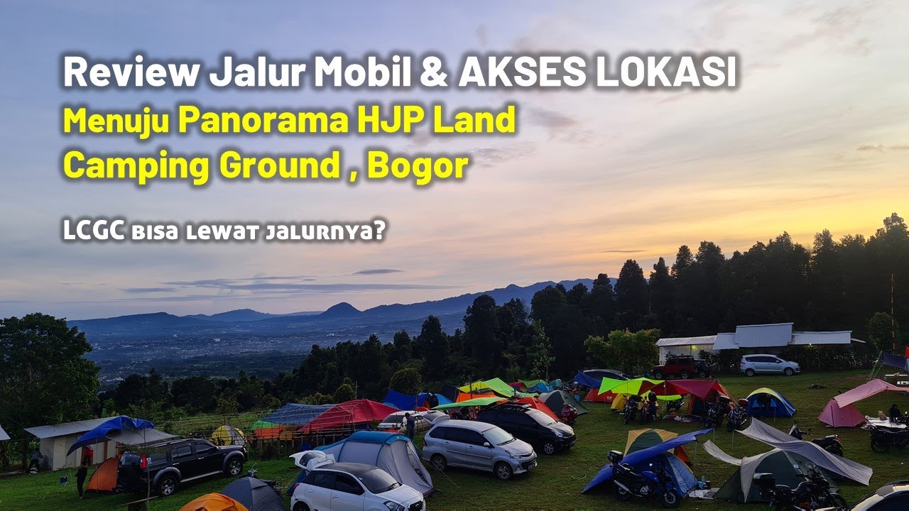 Rute dan Akses Lokasi menuju Panorama Pinus HJP Land Camping Ground ...