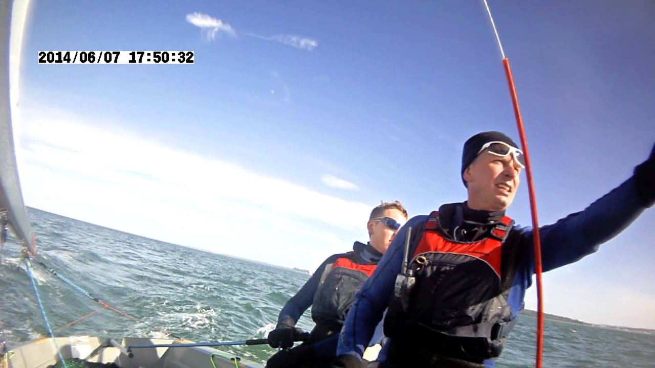 Wayfarer dinghy Circumnavigation of Isle of Wight 2014 no5 - YouTube