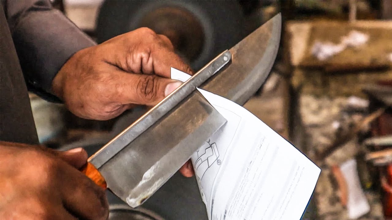 Razor-Sharp Knife Sharpening Method in 2 Minutes - YouTube