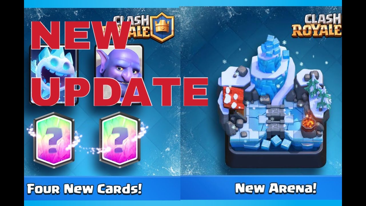 Clash Royale | NEW UPDATE, NEW ARENA, NEW CARDS | - YouTube