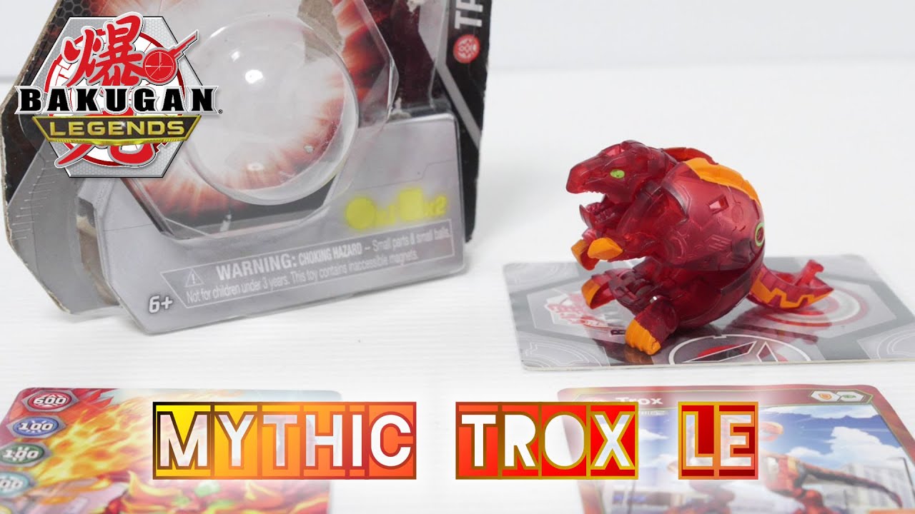 MYTHIC PYRUS TROX [LE] Single Pack | Bakugan Legends | BAKUGAN UNBOX ...