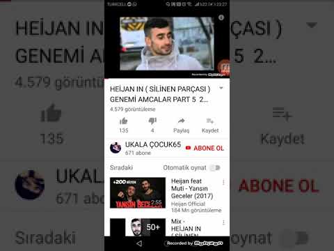 Hejan silinen video genemi amcalar