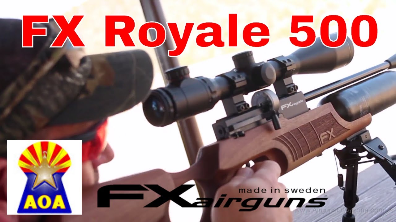 FX Royale 500 .25 Caliber HAMMER! - YouTube