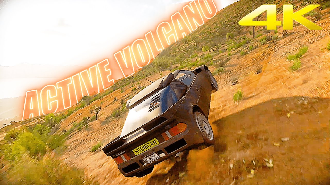 LA CALDERA VOLCANO - Hoonigan Ford RS200 Evolution - Forza Horizon 5 4k ...