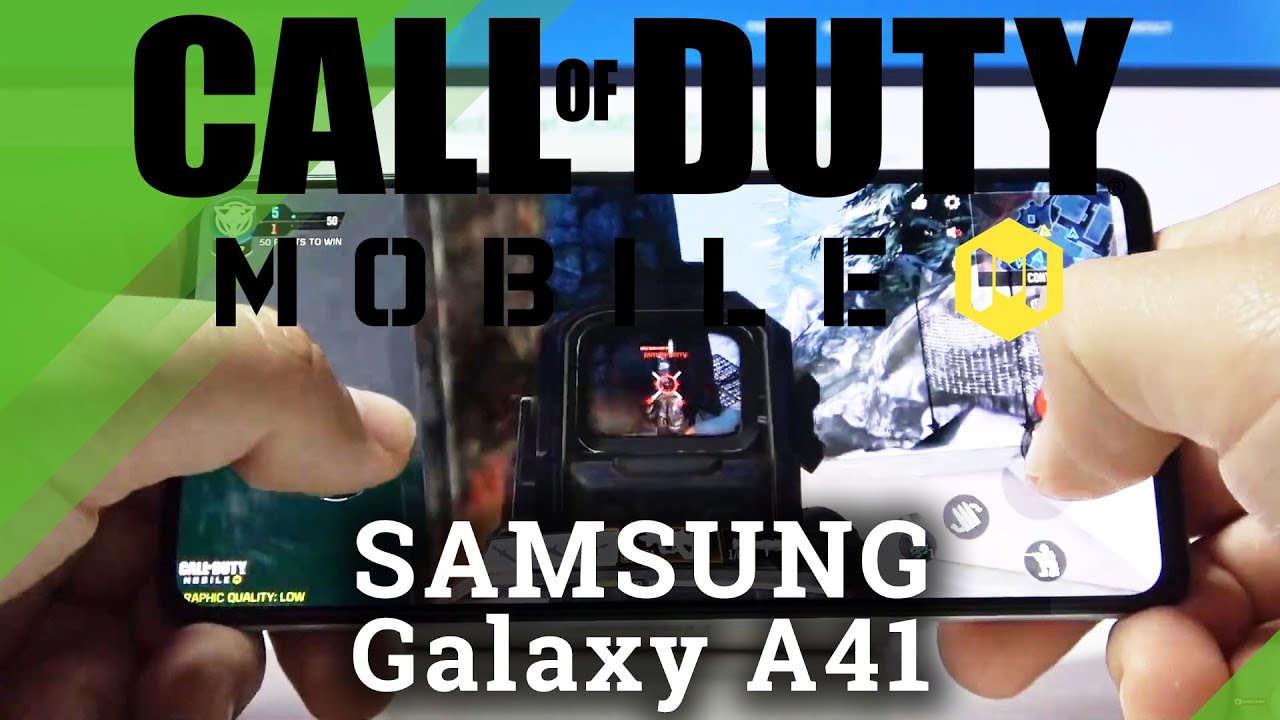 Call of Duty on SAMSUNG Galaxy A41 – CoD Gameplay - YouTube