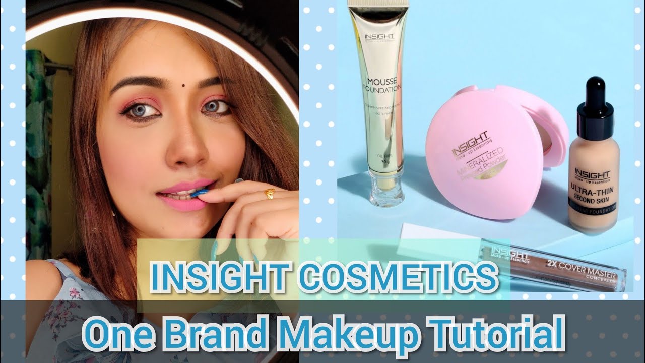 INSIGHT ONE BRAND MAKEUP TUTORIAL || FULL FACE USING INSIGHT MAKEUP ...