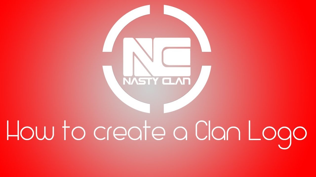 Photoshop CS5 - Tutorial: How to create a Clan Logo! - YouTube
