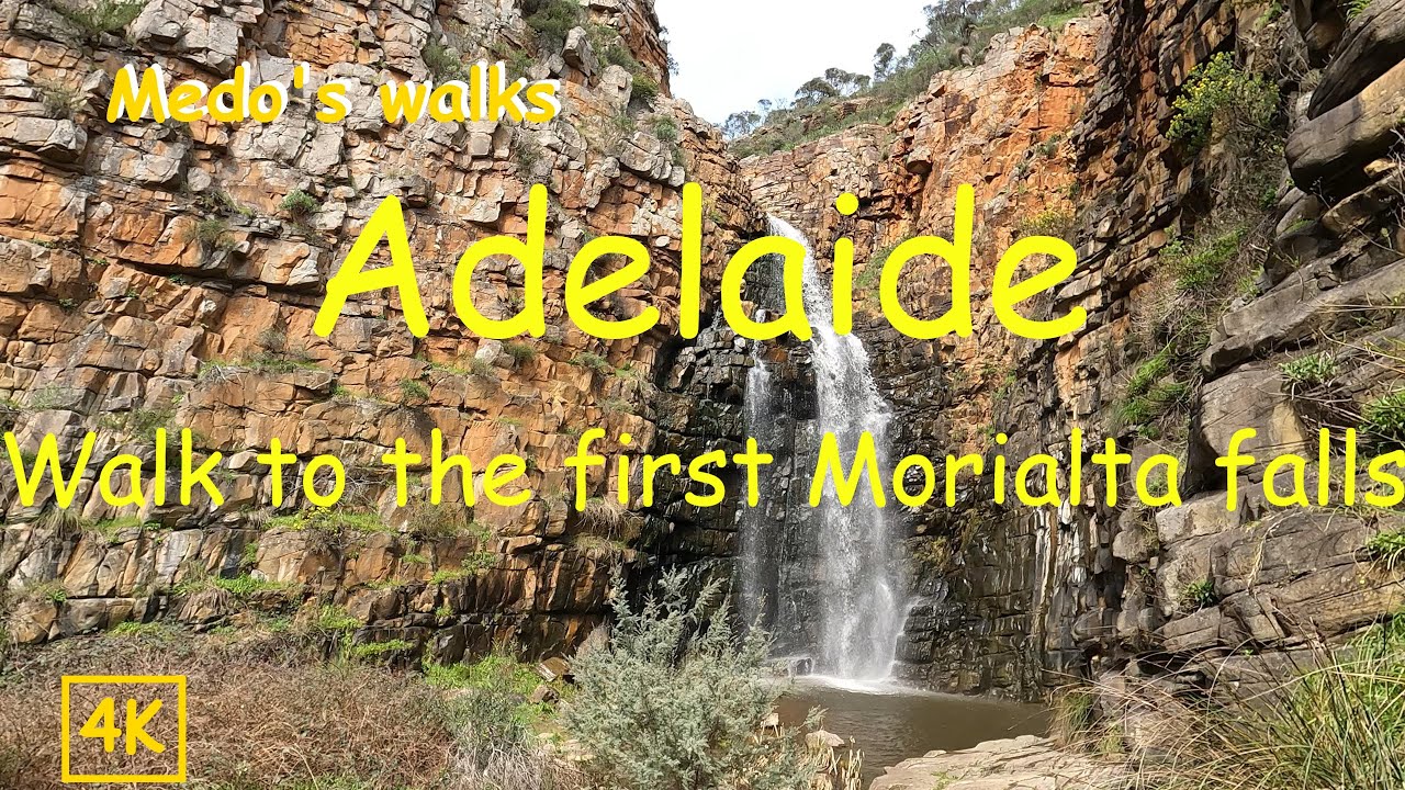 Medo’s walks (4K), Adelaide, Walk to the first Morialta falls - YouTube