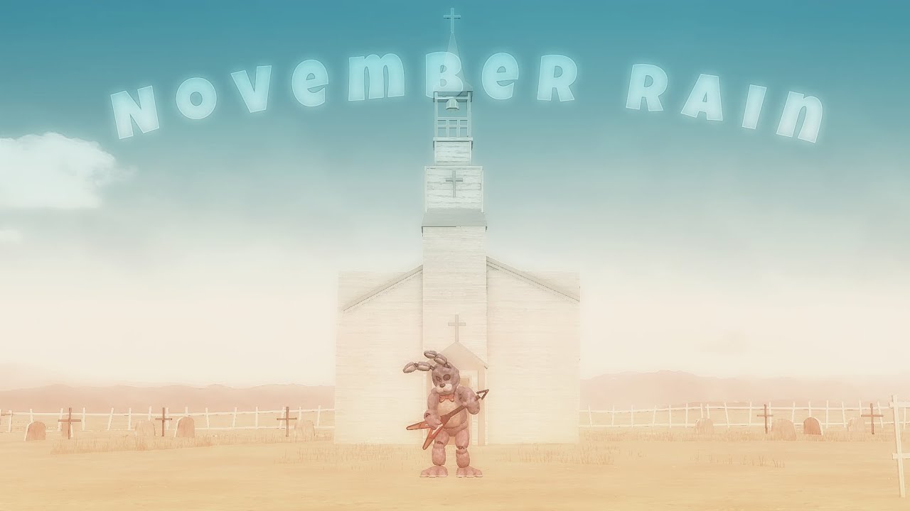 [P3D/FNaF] November Rain, short animation - YouTube