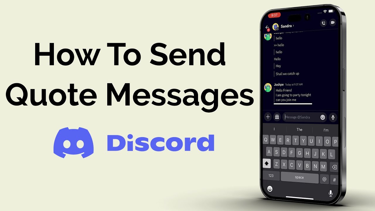 How To Quote Messages On Discord? - YouTube