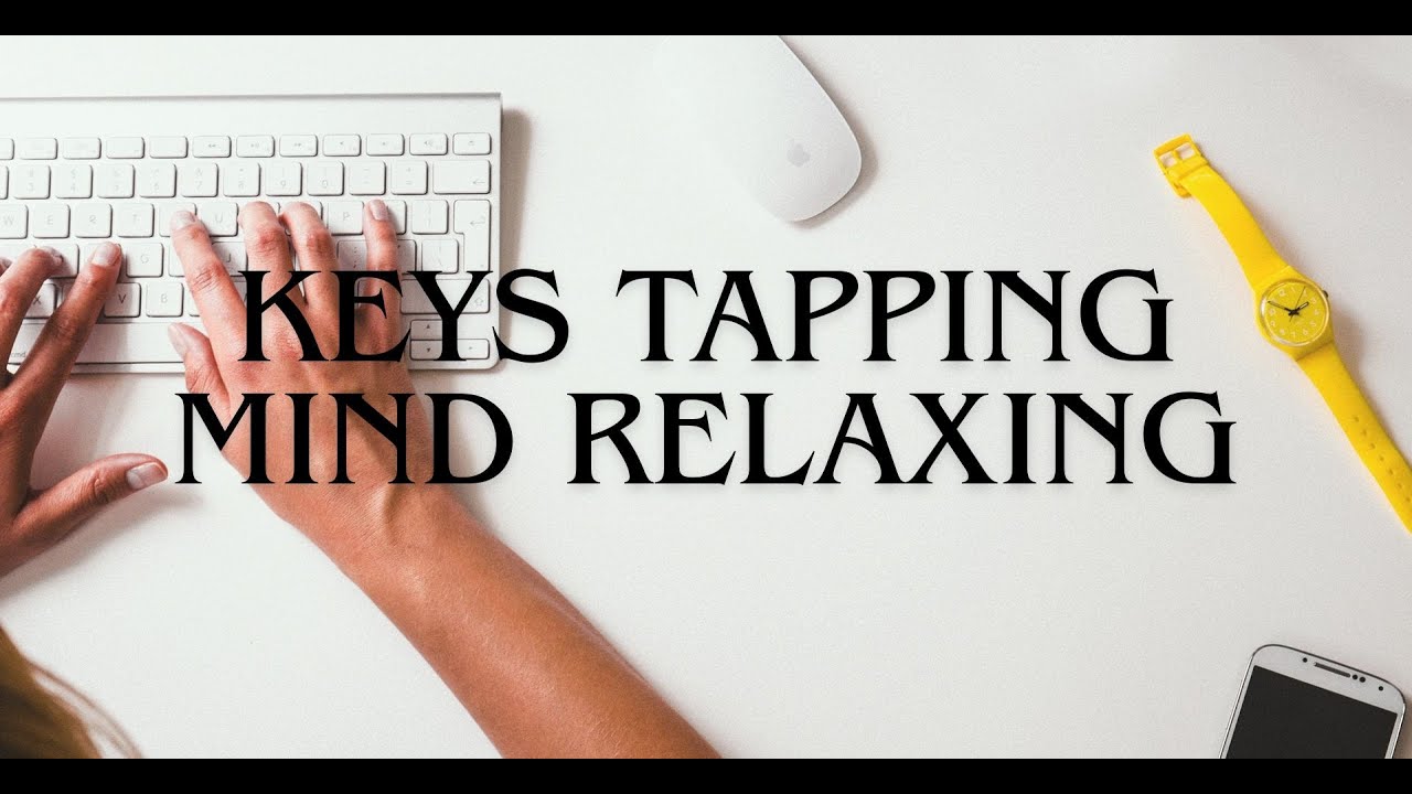 Chill Typing Sounds for Focus & Relaxation ⌨️ | Ambient Keyboard ASMR ...