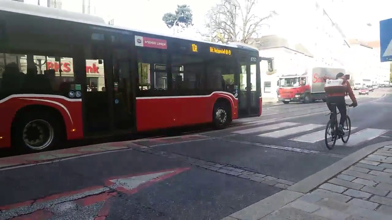 Autobus Linie 10A Gatterburggasse in Wien(1) - YouTube