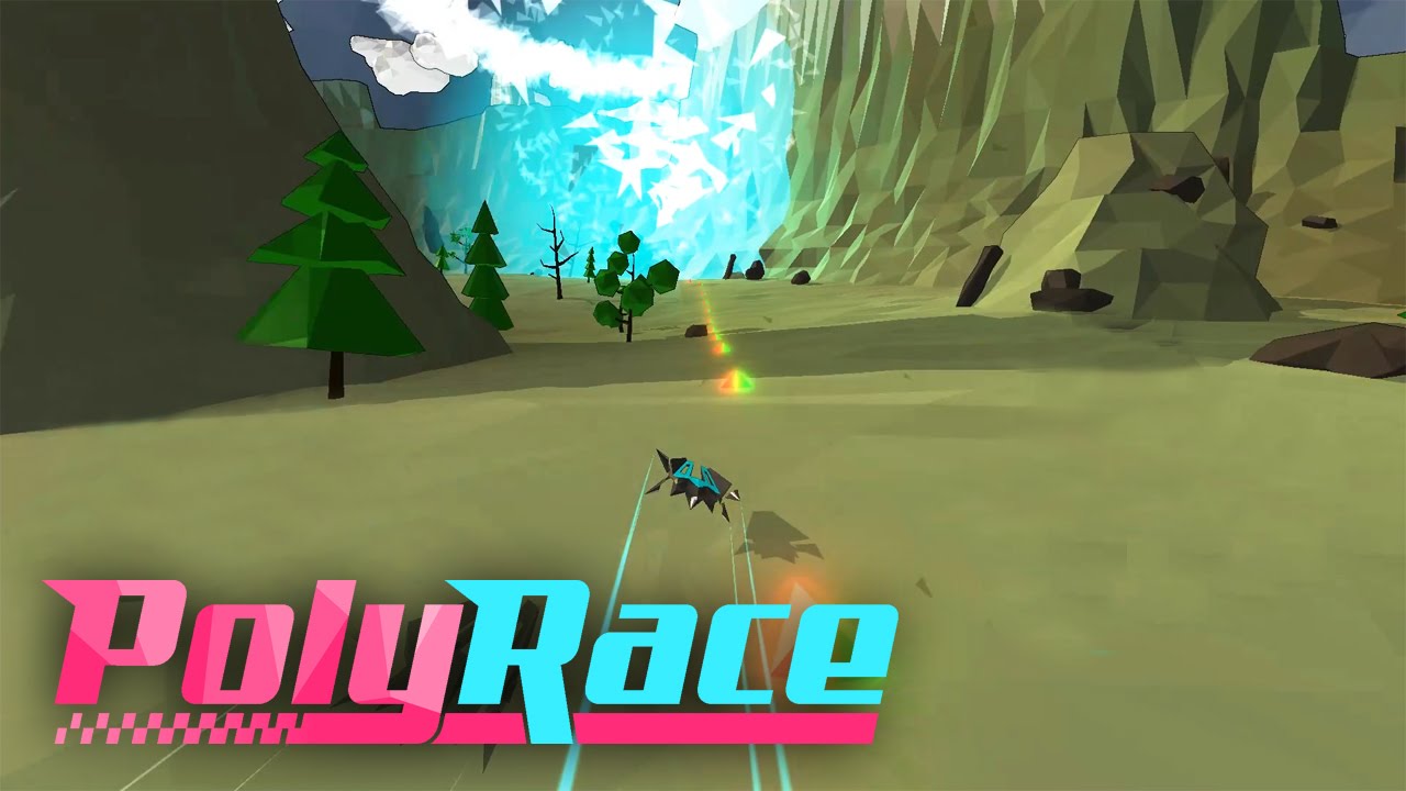PolyRace - Course Futuriste Procédurale - FR PC - YouTube