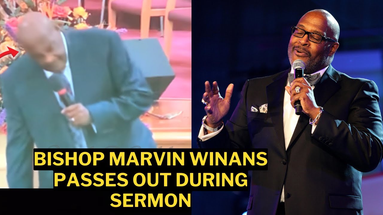 🚩[VIDEO] PRAYERS UP!! Bishop Marvin Winans Passed Out During Sermon At ...