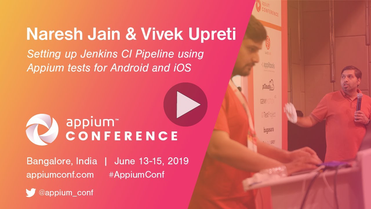 Jenkins CI Pipeline using Appium tests for Android and iOS by Vivek ...