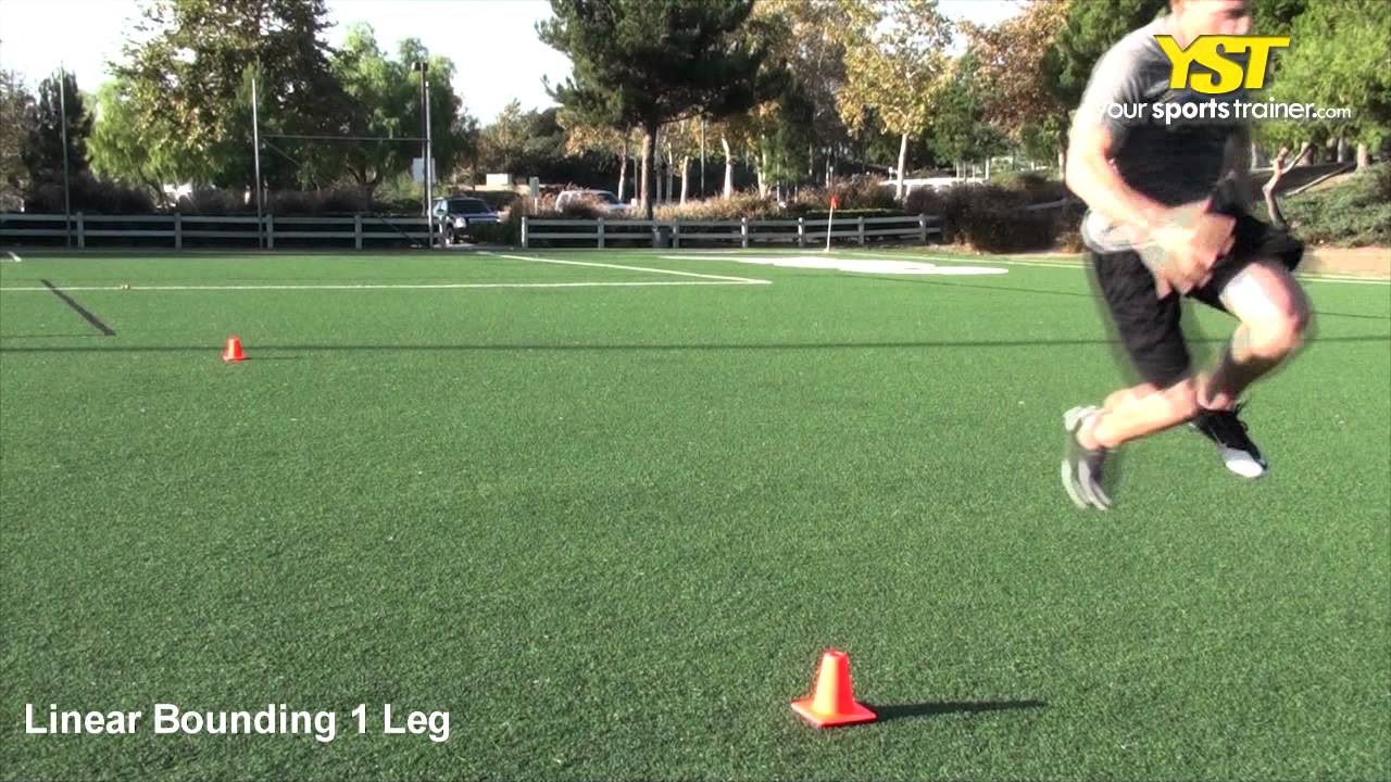 Linear Bounding 1 Leg - YouTube
