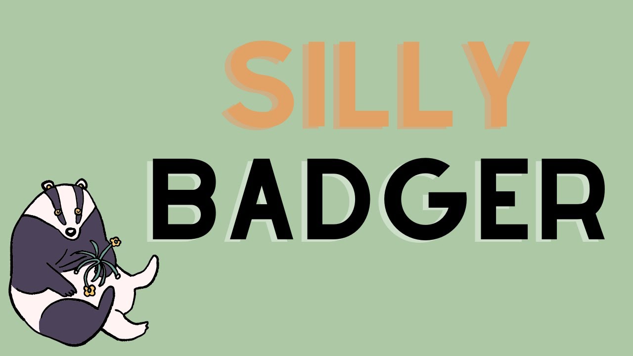 Badger in the rain - YouTube