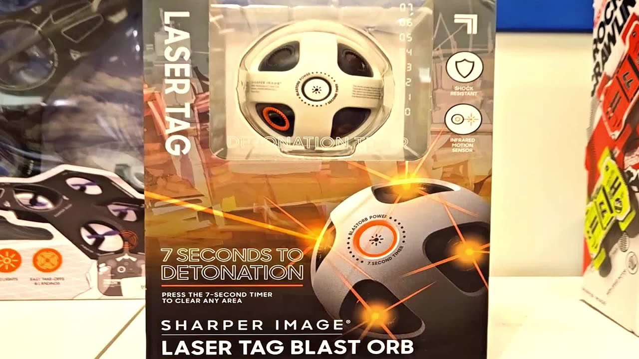 SHARPER IMAGE LASER TAG BLAST ORB Shop with us at MACY'S!!! - YouTube