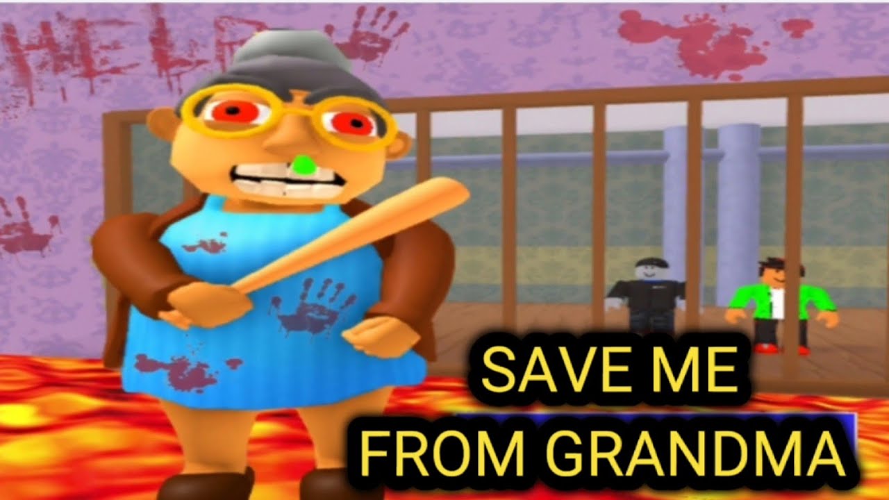[ SAVE FROM GRANDMA ]TEAM GRANDMA ESCAPE! TEAM WORK - YouTube