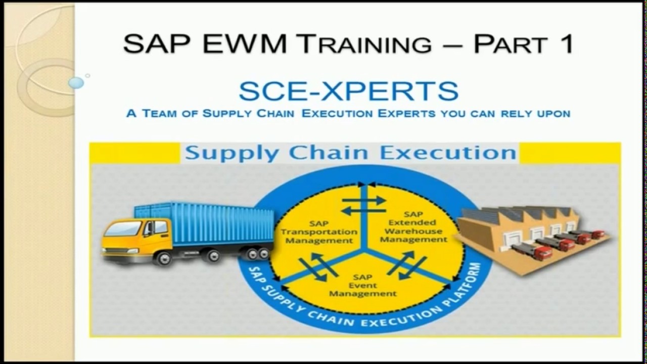 Step By Step SAP EWM By SCE XPERTS Video 1 About Course YouTube step-by-step-sap-ewm-by-sce-xperts-video-1-about-course-youtube