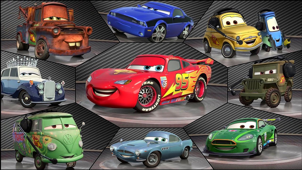 Cars The Movie All Characters