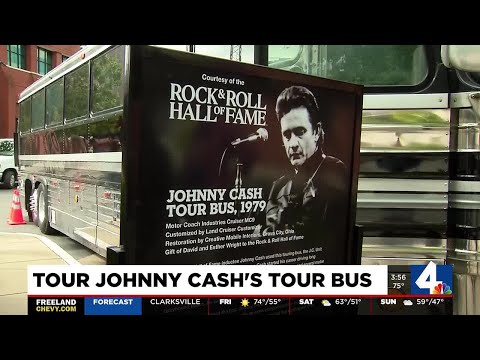 Tour Johnny Cash's tour bus