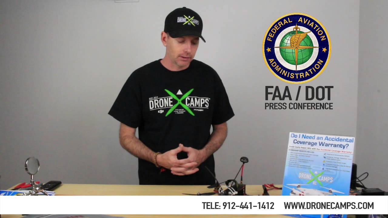 FAA / DOT - Drone Press Conference, What you need to know. - YouTube