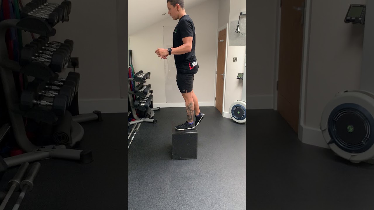 Single leg step up - YouTube