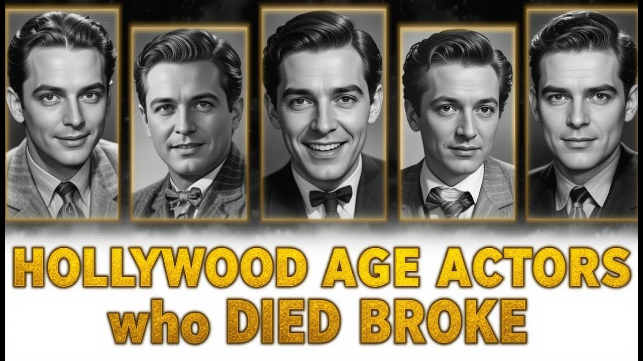 30 Golden Age Actors Who Died BROKE Or In Extreme Poverty - YouTube
