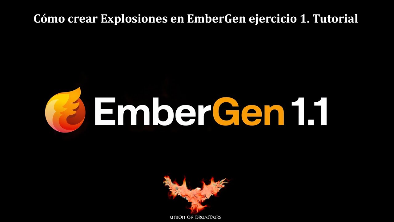 Cómo crear Explosiones en Embergen Ejercicio 1. Explosion in Embergen Tutorial - YouTube