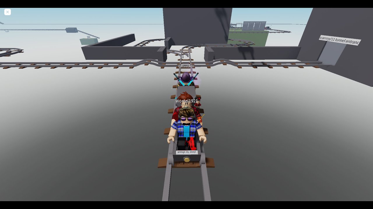 cart ride around noting (funny) part 1 - YouTube