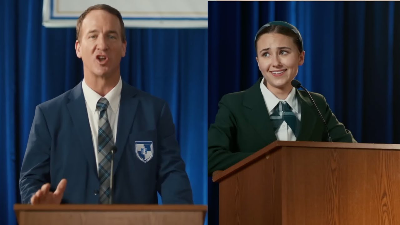 Nationwide Insurance Commercial 2024 Peyton Manning Debatin Manning Ad ...