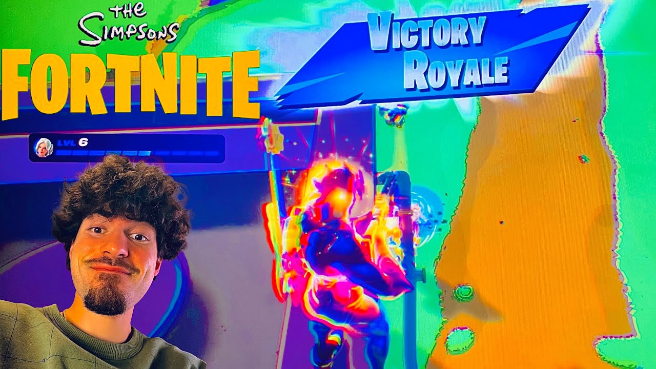 Playing The New Simpsons Fortnite: Battle Royale Update (LAST GAME ...