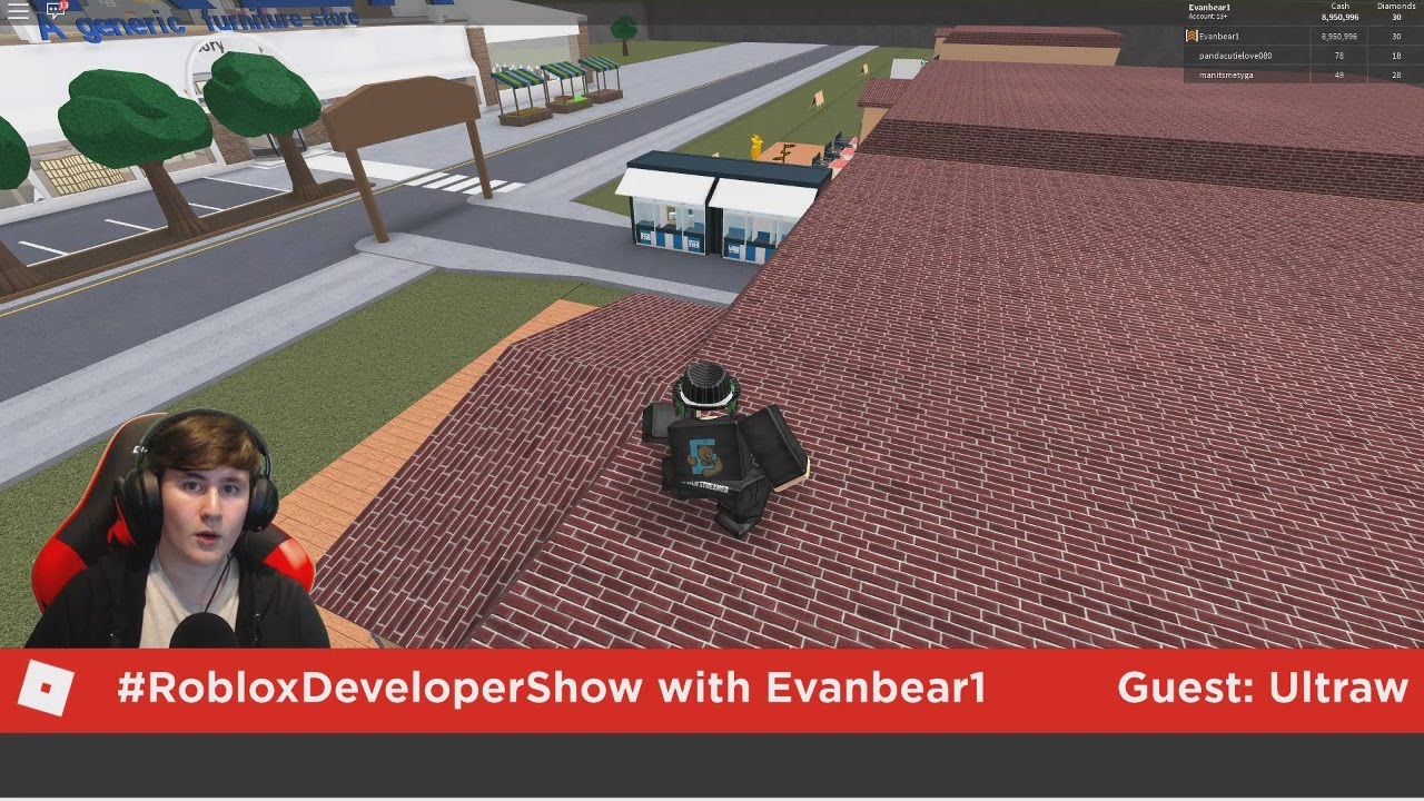 The Roblox Developer Show with Evanbear1 [v188983093] - YouTube