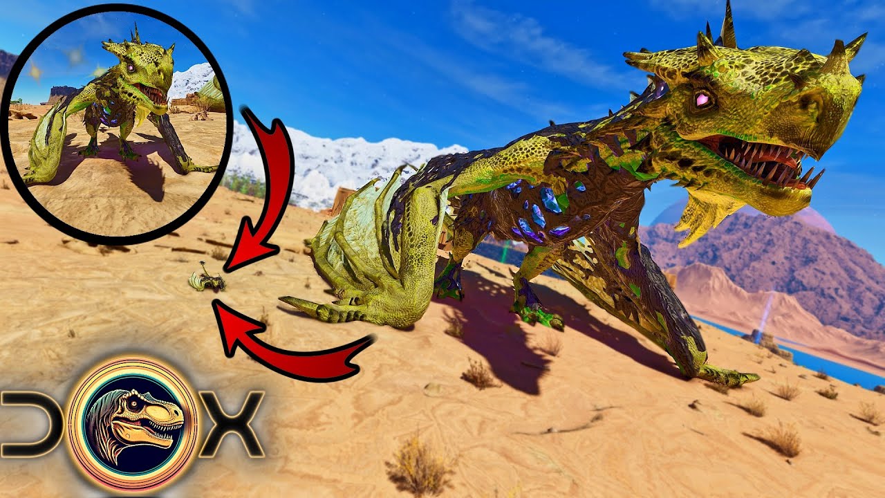 I can turn any dino into a pygmy...Ark Ascended DOX2 [17] - YouTube