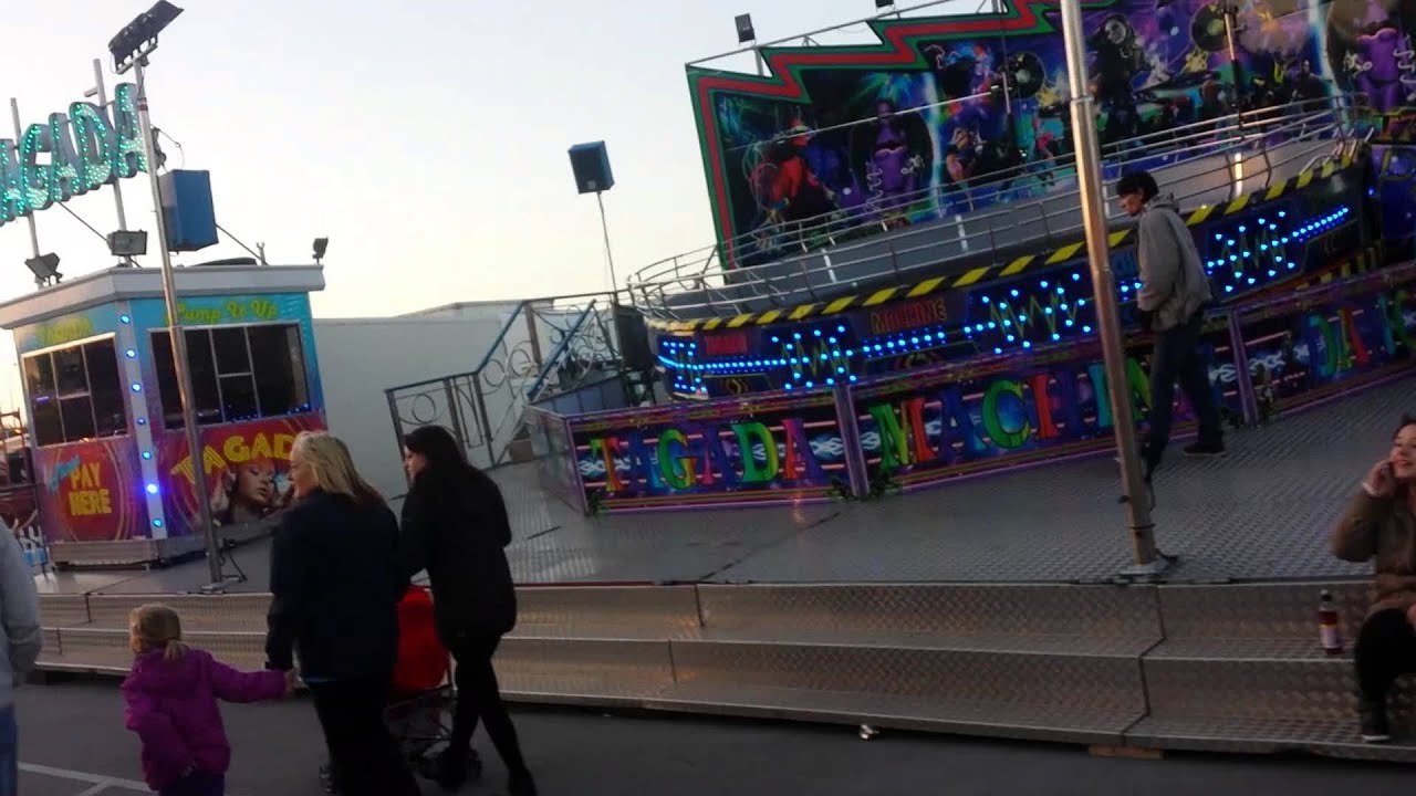 Bridlington funfair 2015 - YouTube