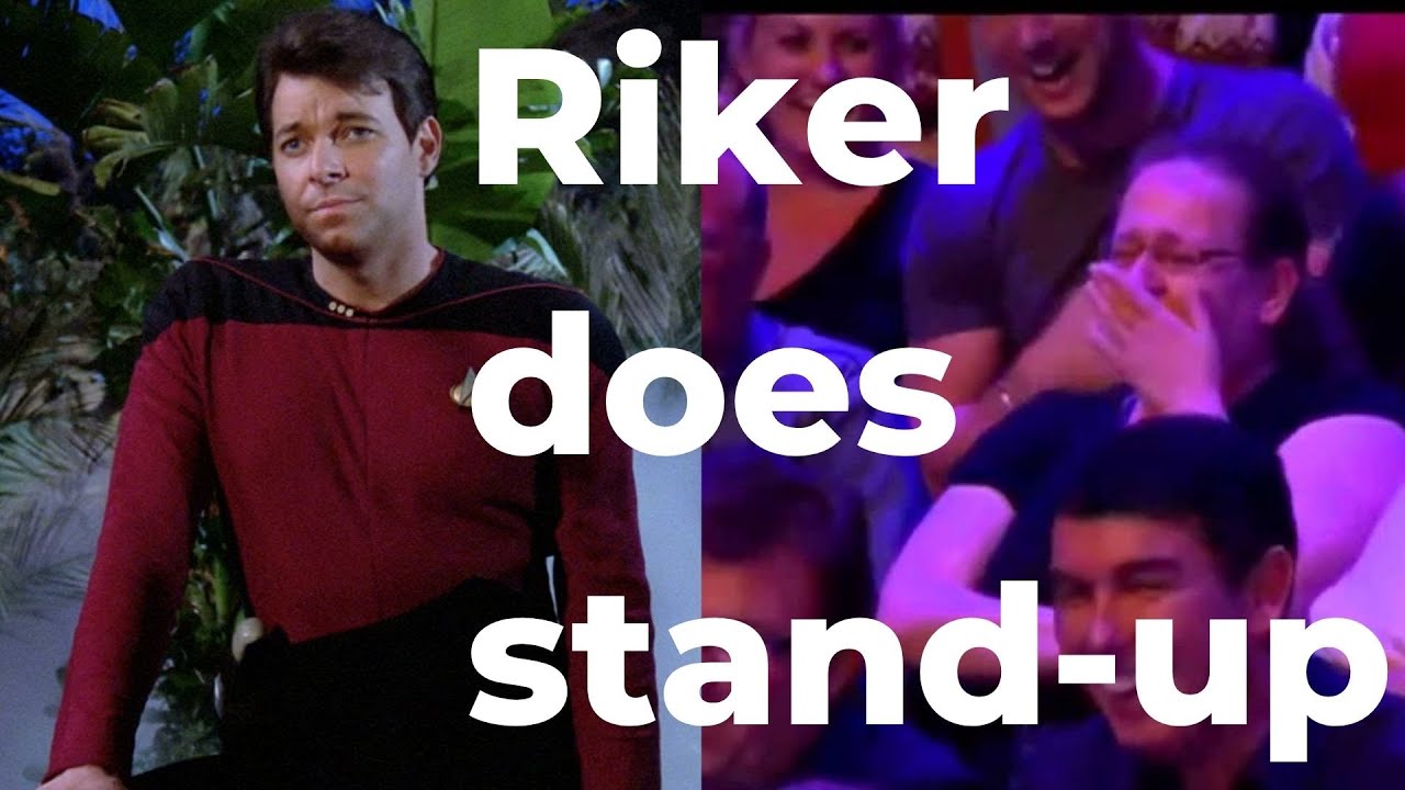 Riker Does Stand-up - YouTube