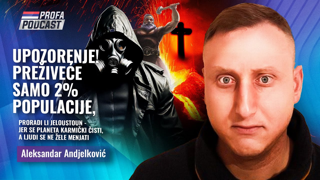 Aleksandar Andjelković - PREŽIVEĆE SAMO 2% POPULACIJE - AKO SE DESI OVO ...